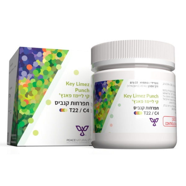קי ליימז פאנץ' - Key Limez Punch היברידי T22/C4 Peace Naturals - Pano ...